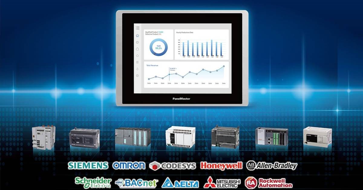 IHM (Interface Homme Machine, HMI) industrielles et multiprocoles