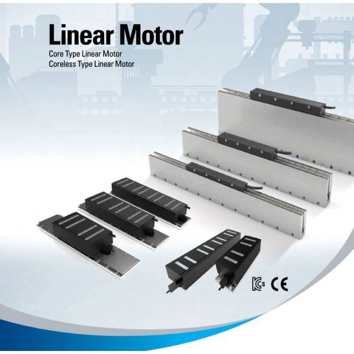 Moteur linéaire avec noyau ou sans noyau LS Electric et force nominale ...